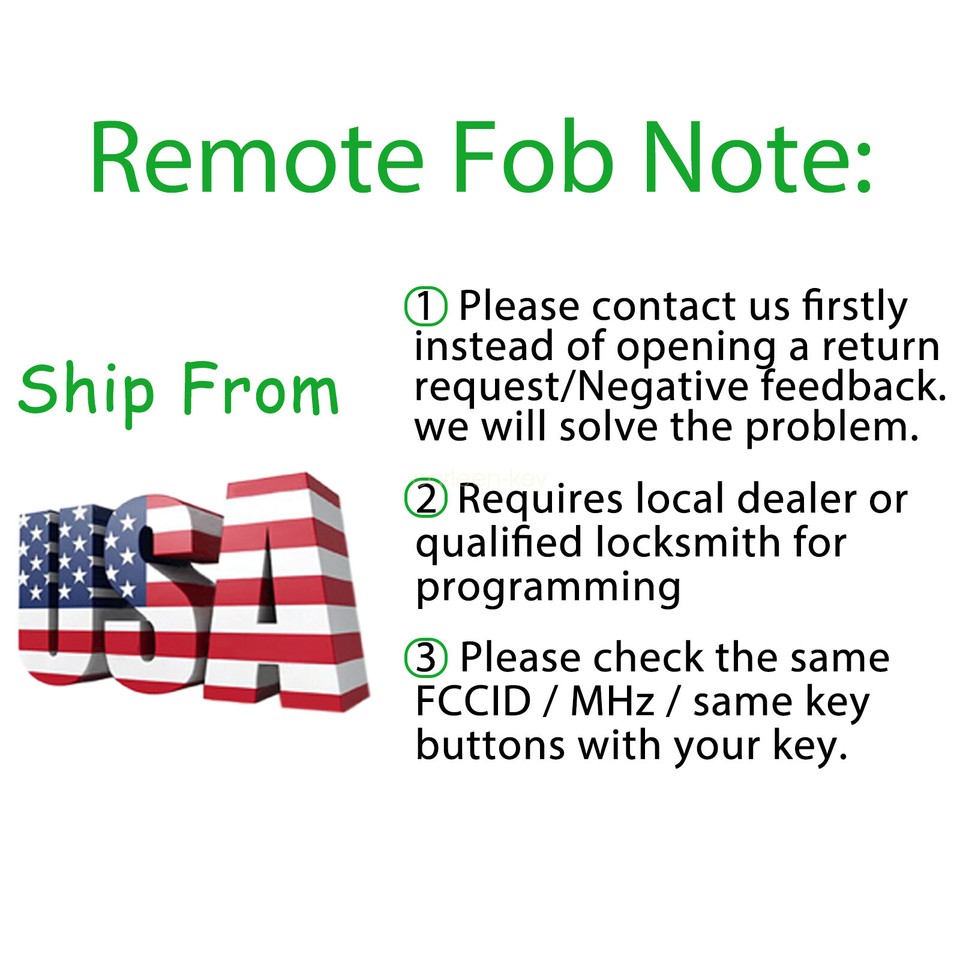 2 For 2013 2014 2015 2016 Ford Escape Keyless Entry Key Car Remote Fob ...