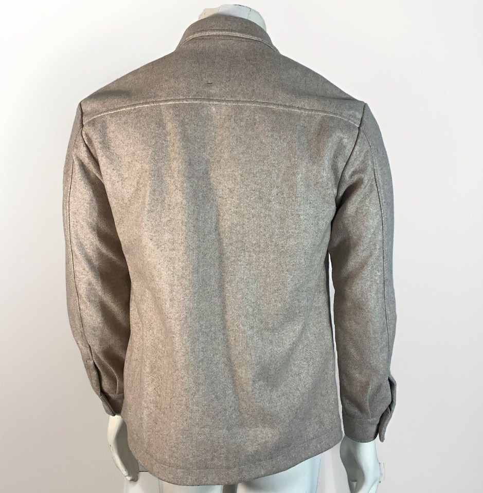 Jack Wills mens tan shacket with pockets size M | eBay