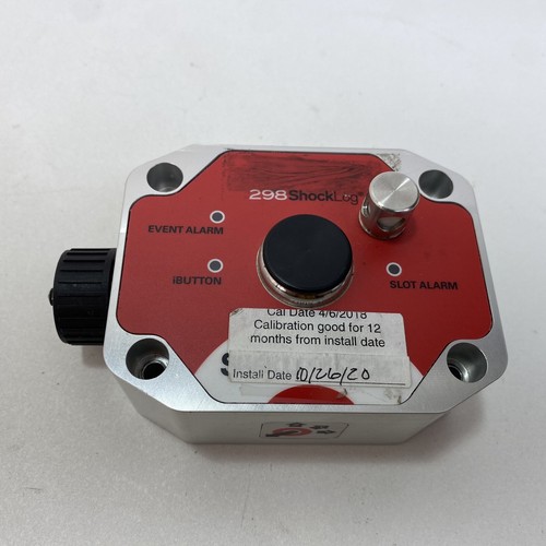 ShockWatch Model 298 298 ShockLog 298SH0Z0 Impact Recorder, No Software ...