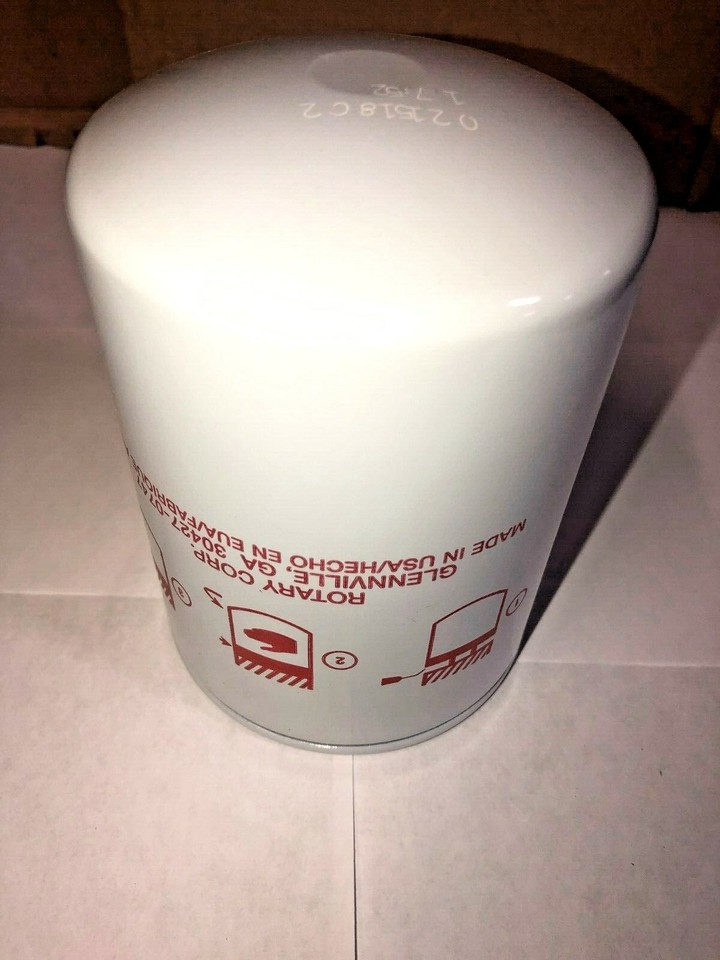 Hydraulic Fluid / Transmission Filter 1"-12 Thread, 10 Microns Replaces ...