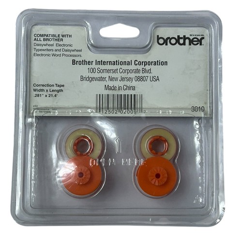 Pack of 2 Brother Lift-Off Correction Tape- 3010 *New! Sealed! | eBay