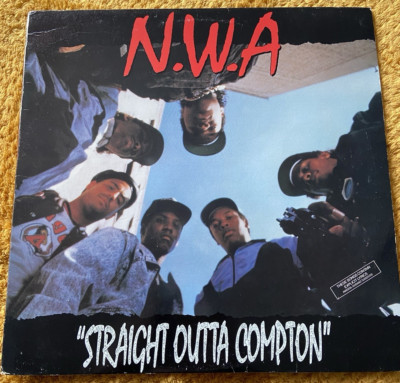 N.W.A STRAIGHT OUTTA COMPTON 1989 OG USA Pressing SL57112 RUTHLESS ...