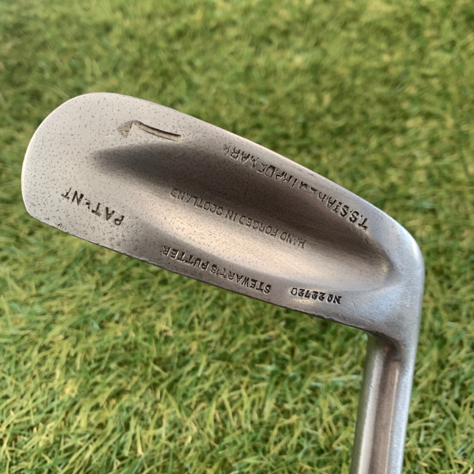 Tom Stewart Putter Patent Steel Right Hand 33 1/4" B9 1940 | eBay