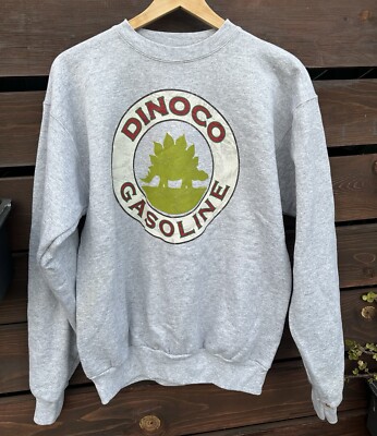Disneyland Cars Carsland Dinoco Gasoline Crewneck *Size Medium | eBay