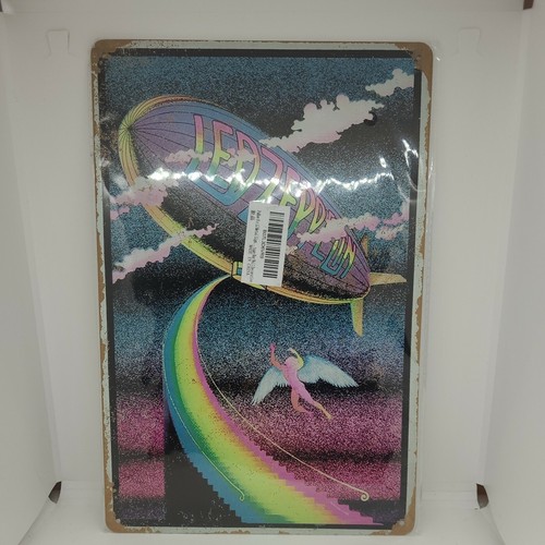 TIN SIGN 8x12 Led Zeppelin rock roll legends heavy metal band New | eBay