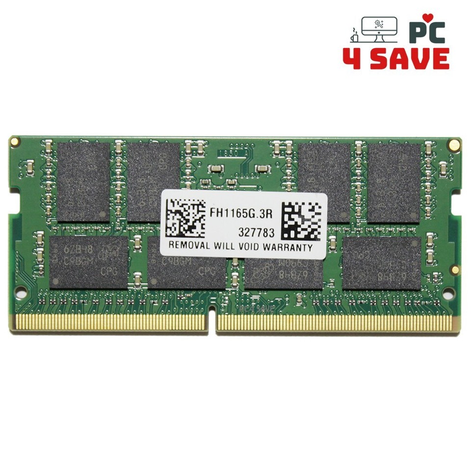 Crucial 16GB x1 DDR4 2400MHz 2Rx8 PC4-2400T 260 Pin SODIMM Laptop RAM ...