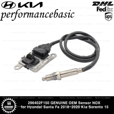 296402F150 GENUINE OEM Sensor NOX for Hyundai Santa Fe 2018-2020 Kia ...