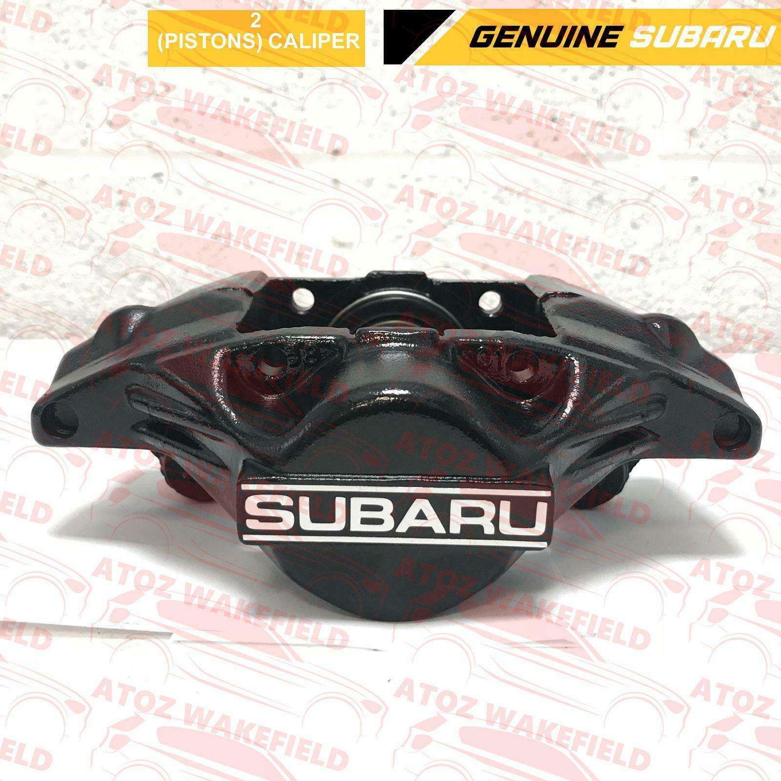 FOR SUBARU IMPREZA 2.0 2.5 TURBO WRX STI REAR GENUINE 2 POT BRAKE ...