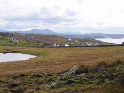 Photo 6x4 Loch Aisir and Blairmore Balchrick Blairmore taken from the ...