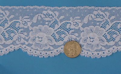 ~ DOLL HEIRLOOM SEWING ENGLISH NOTTINGHAM LACE EDGE IDEAL FOR COLLARS ...