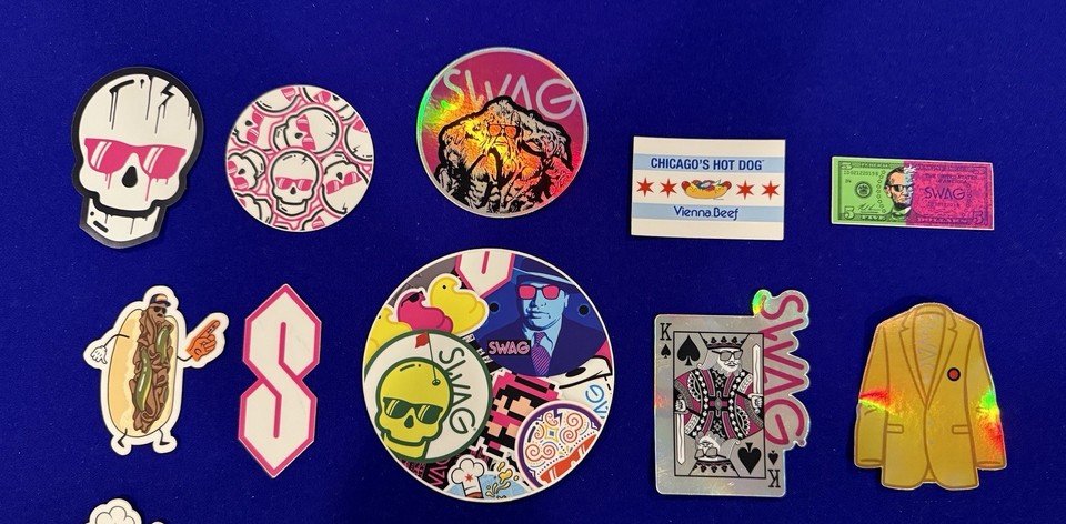 **Swag Golf ~ Sticker Collection ~ 18 Stickers** | eBay