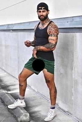 [A352] Handsome Male Fitness Model Beefcake Muscles Art Photography Art ...