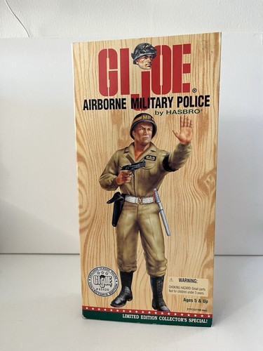 GI Joe Airborne Military Police 12" Action Figure Hasbro Limited ...