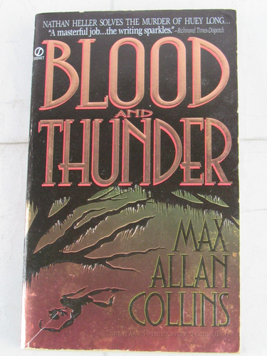Blood and Thunder, Max Allan Collins, Paperback 9780451179760 | eBay