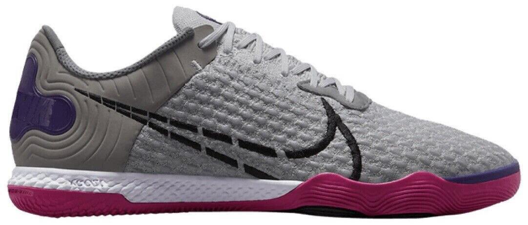 Size 12 - Nike React Gato Light Smoke Grey Electro Purple for sale ...