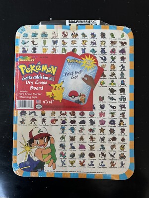 Pokémon Dry Erase Board | eBay