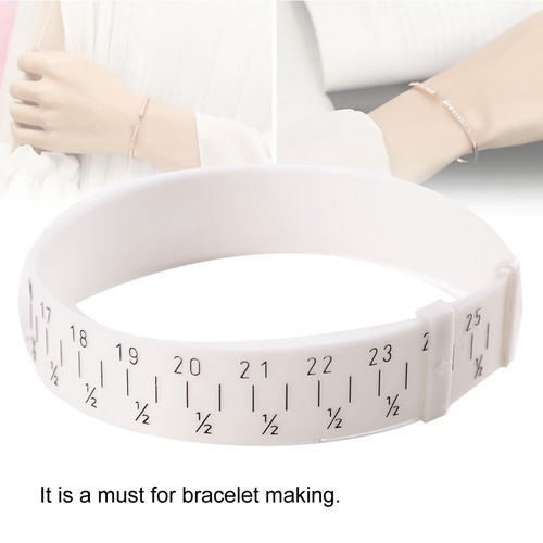 Plastic Bracelet Bangle Gauge Sizer Jewelry Measure Wrist Size Tool 15 ...