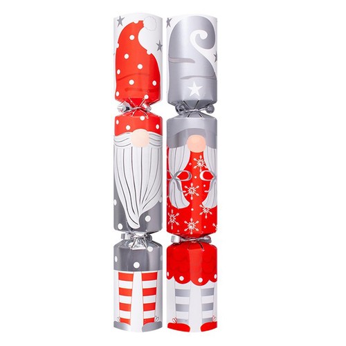 10 Pack Family Christmas Crackers 30cm - Gonk XM6928 for sale online ...