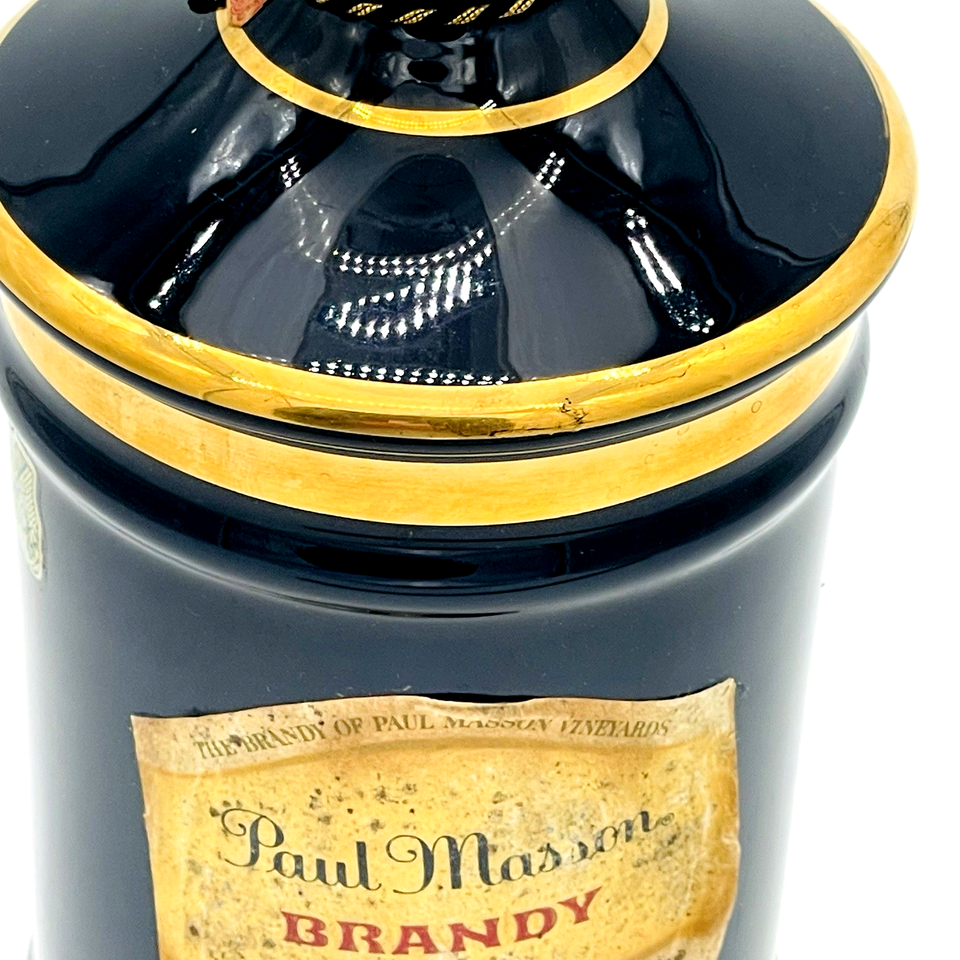 Vintage Paul Masson Spirit Vini Vitis BRANDY Decanter Apothecary Bottle ...