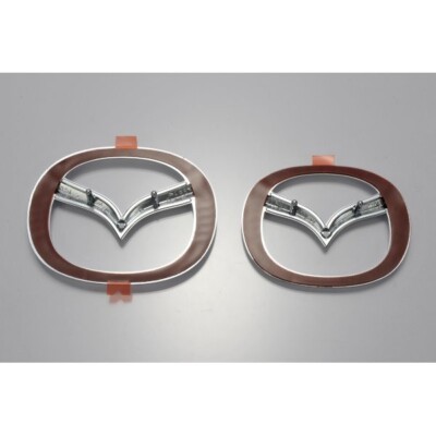 JDM OEM MAZDA RX7 RX-7 FD3S Front Rear Emblem Set Badge Ornament ROTARY ...