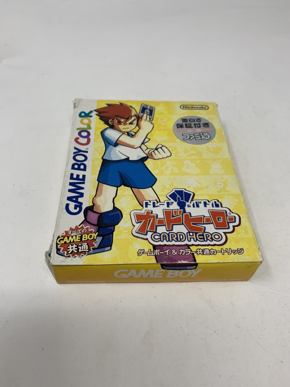 W6570 Nintendo Gameboy Color Trade & Battle Card Hero Japan GB GBC w ...