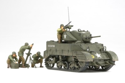 Tamiya 1/35 Scale US Light Tank M5A1 Plastic Model Kit 35313 | eBay