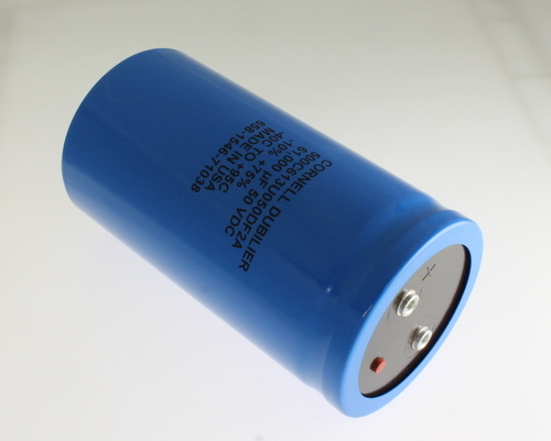 1x 61,000uF 50V Large Can Electrolytic Aluminum Capacitor 50VDC 95C ...