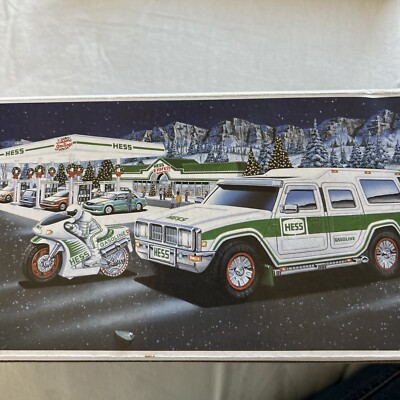 Hess Sport Utility Vehicle and Motorcycles 2004 Hess Truck NEW, NIB ...
