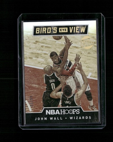2015-16 Panini NBA Hoops - Bird's Eye View John Wall #1 Holo Artist ...