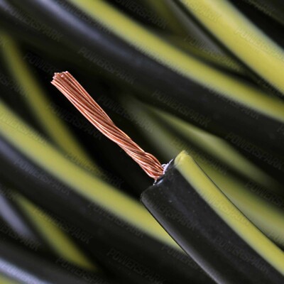 Custom HT Leads 7mm Copper Core BUMBLEBEE Single Lead 1 meter High ...