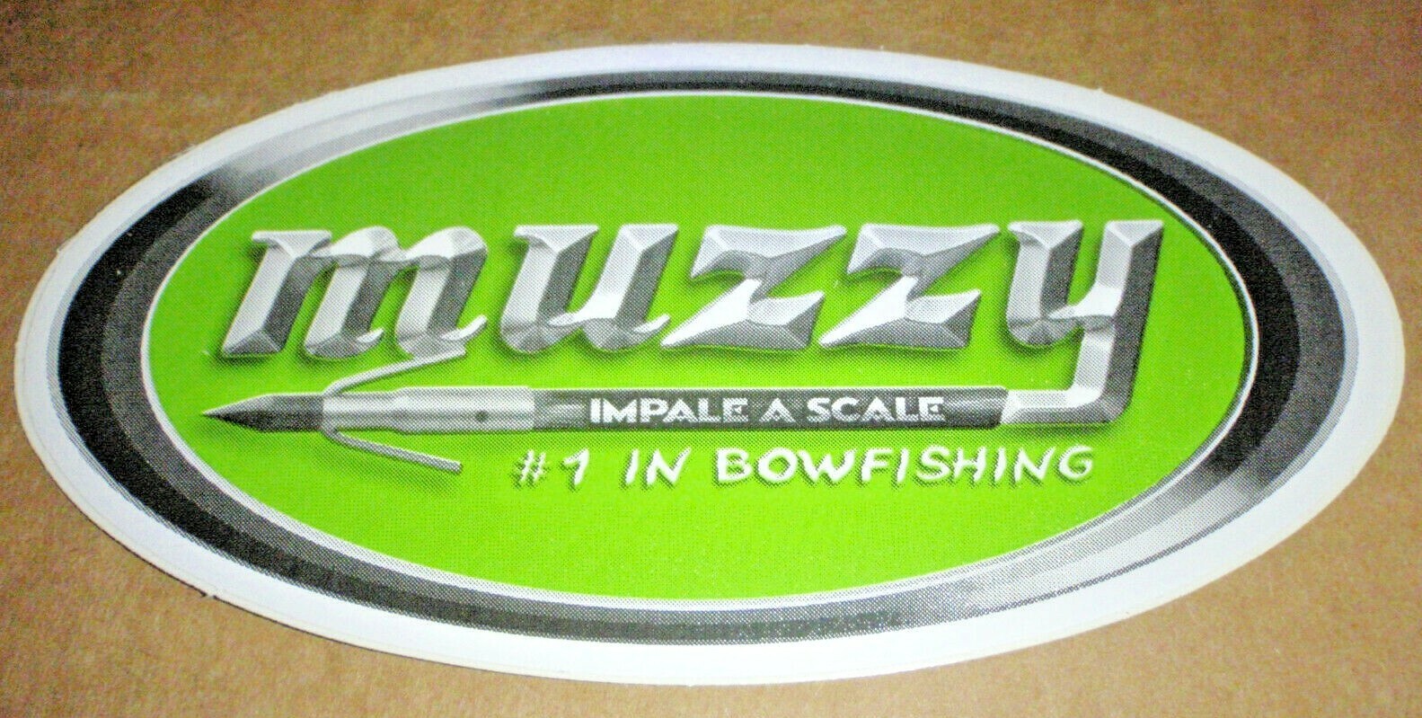 Muzzy Decal Stickers Impale A Scale Bowfishing Carp Gar Dogfish 6 ...