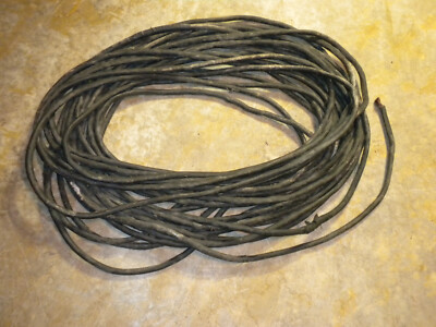 Vintage Around 40 Pound Line Of 1/2" Thick Sheathed Thinly Stranded ...