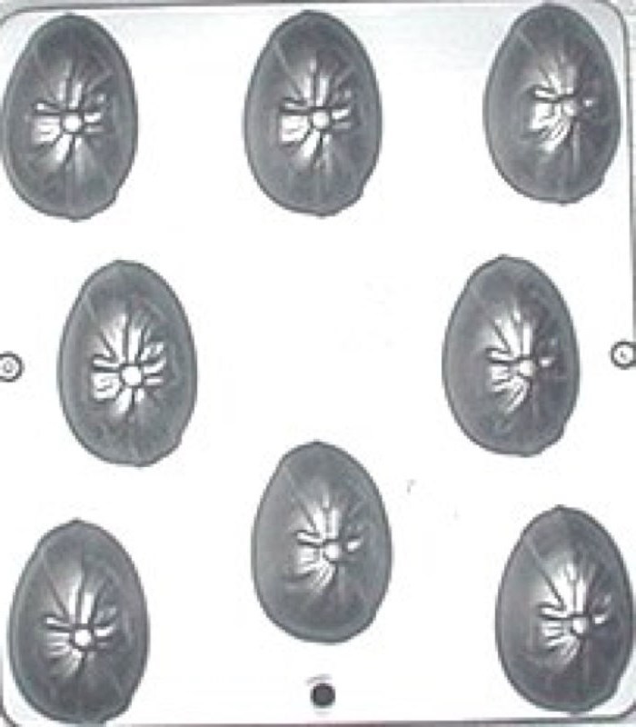 2 1/2" Egg with Bow Chocolate Candy Mold Easter 1803 NEW | eBay