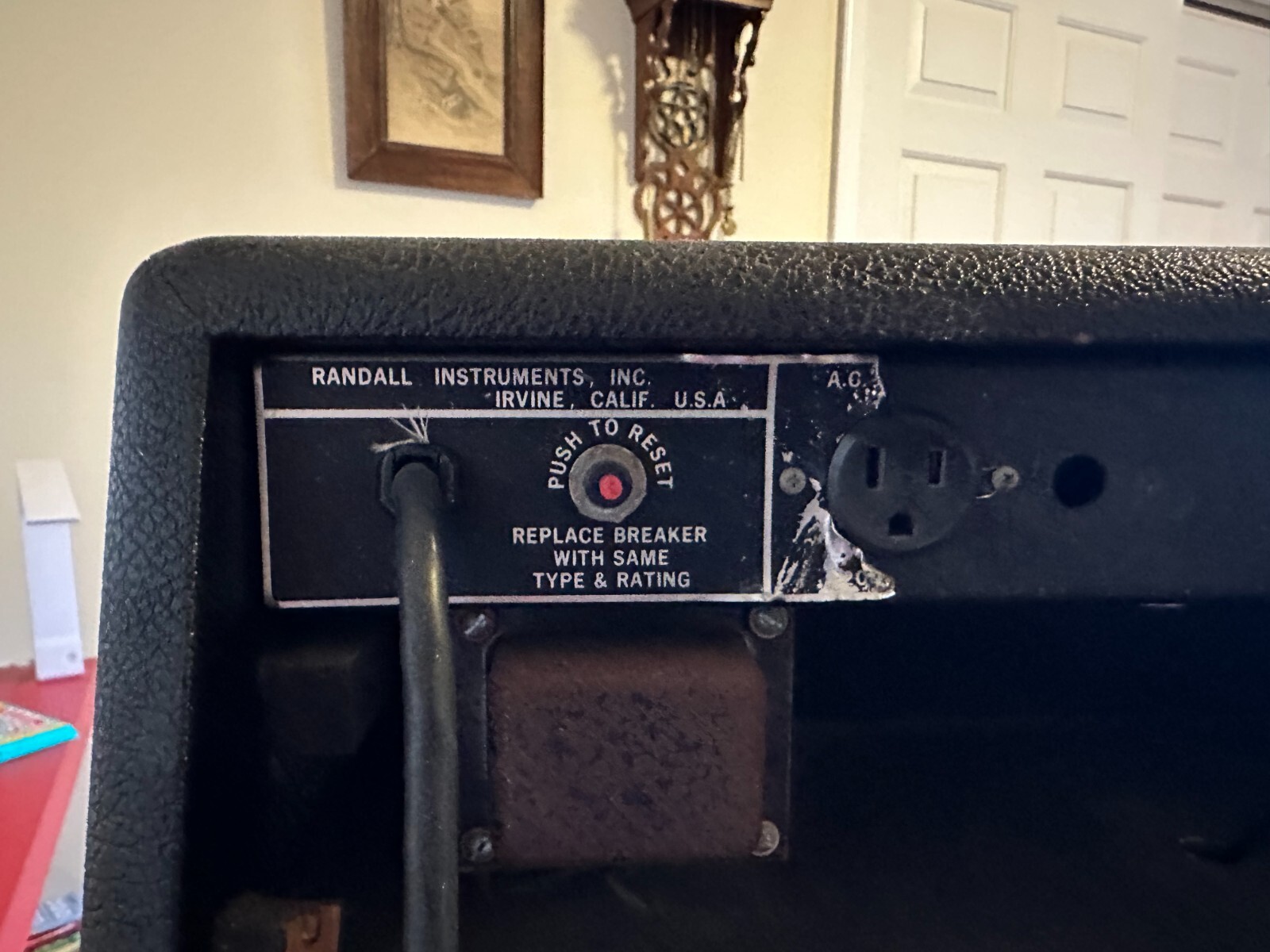 Randall Commander Bass Amp with Parts and Accessories - Works Nice ...