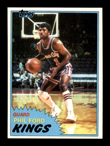 1981-82 Topps #18 Phil Ford Kansas City Kings | eBay