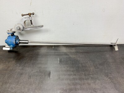 Grovhac Tank Drum Mixer Air Mixing Prop 5" Pneumatic 1303 Clamp On | eBay