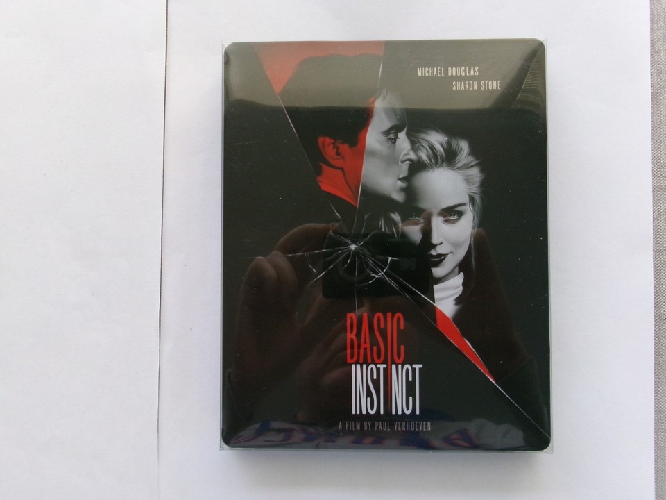 Basic Instinct 4K Steelbook (1992) (Ultra HD, Blu-ray) France Import ...