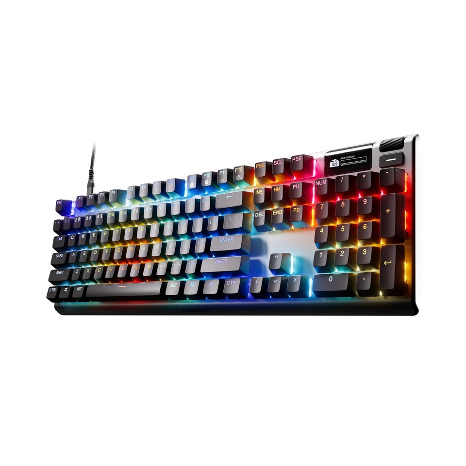 SteelSeries Rapid Tap Rapid Trigger Gaming Keyboard, Wired, Japanese ...