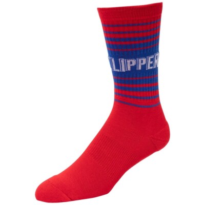 Los Angeles Clippers Pkwy Socks New Large 6-12 Nba Basketball | eBay