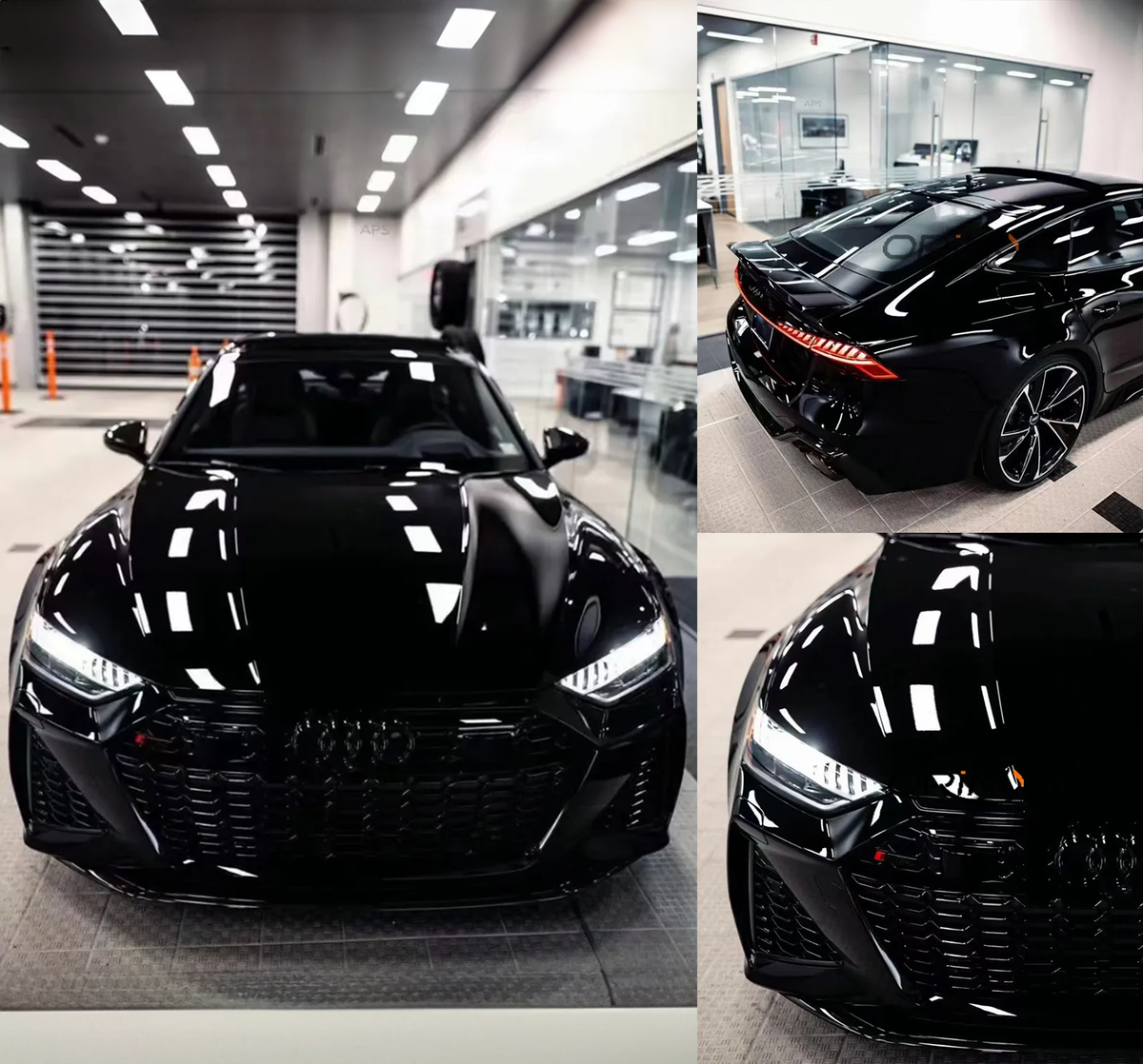 High Gloss Black Car