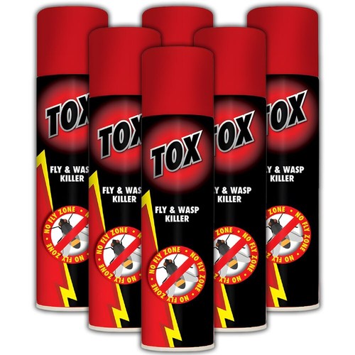 Tox Fly & Wasp Killer 300ml - Fast acting insecticide - 1, 3, 6, and ...