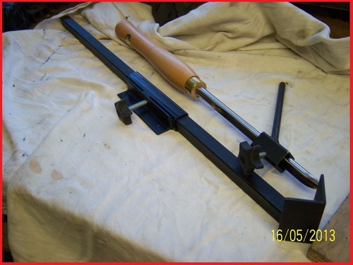 Gouge chisel sharpening tool for woodturning,gouge+fingernail=2 jigs | eBay