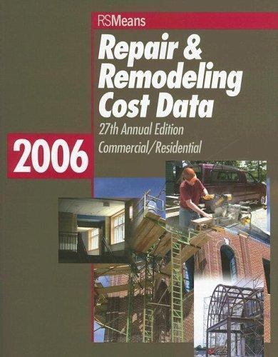 Repair and Remodeling Cost Data by R S Means Engineering (2005, Perfect ...