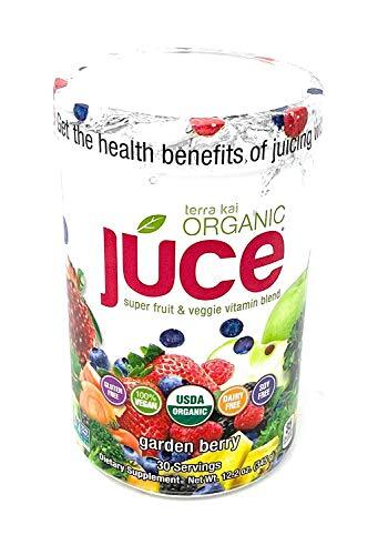 Organics Juce Super Fruit and Veggie Blend Drink, 12.2-Ounce Garden ...