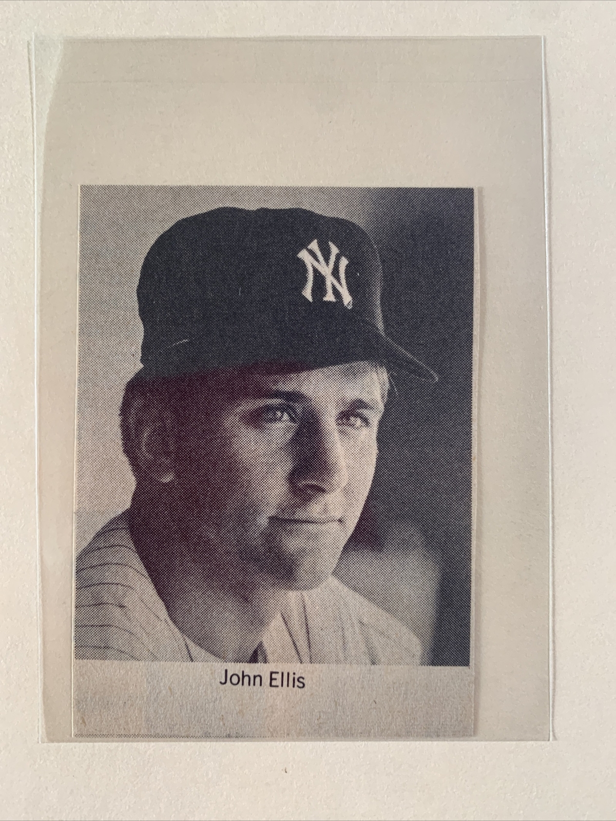 John Ellis New York Yankees 1971 Grand Slam Baseball Pictorial Panel | eBay