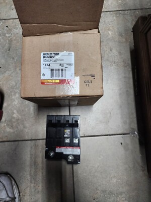 Square D 175 Amp 4 Pole HOM2175BB | eBay