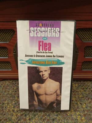 Flea Bass Instructional Video Starlicks Master Sessions VHS Pre-owned ...