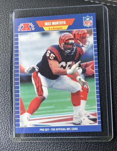 1989 nfl pro set #65 max montoya | eBay