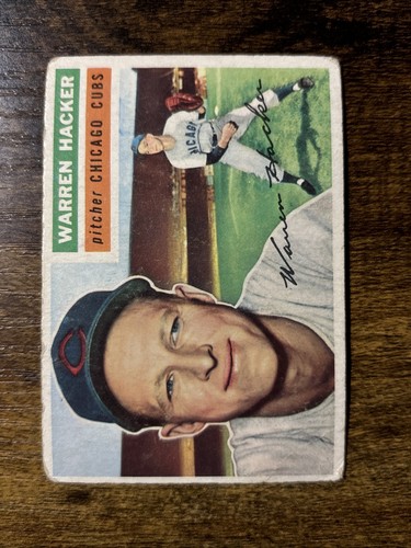 1956 Topps - #282 Warren Hacker | eBay
