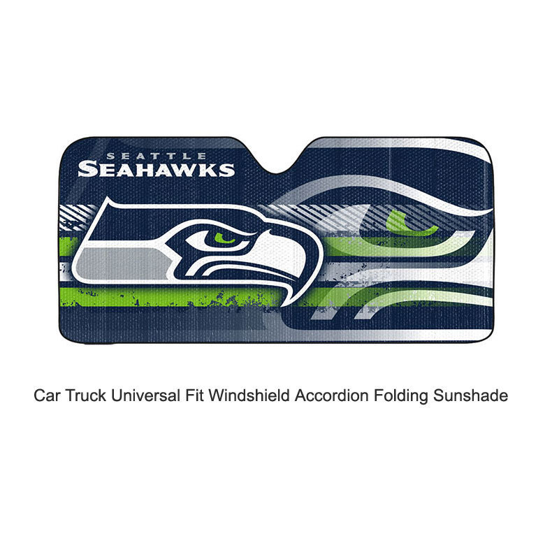 NFL Seattle Seahawks Car Truck Front Windshield Accordion SunShade ...